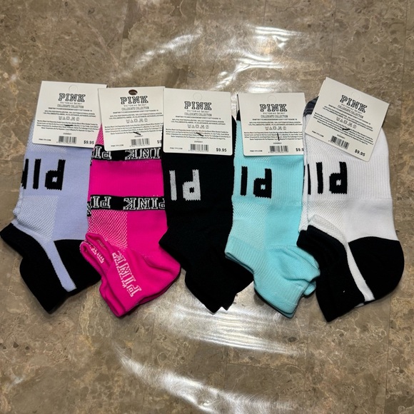 PINK Victoria's Secret | Other | New Pink Victorias Secret Sockswith ...